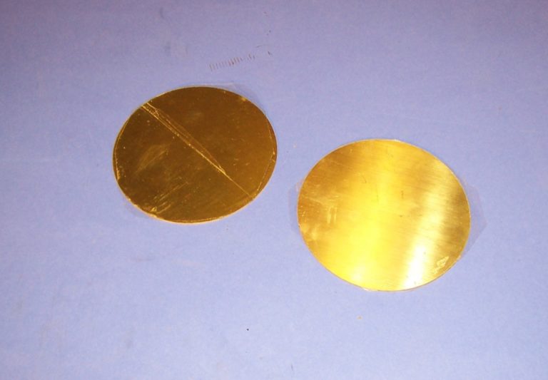 5530 - BRASS FLYER PLATE - Ideal Products Inc.